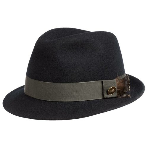 Шляпа Christys, размер 61, синий