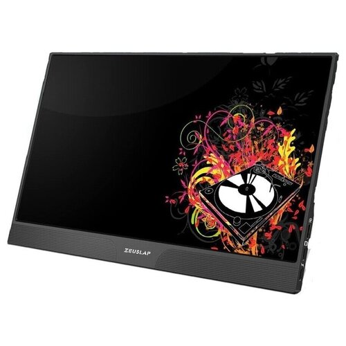 15.6" Монитор Zeuslap Z15ST, 1920x1080, 60 Гц, IPS, черный