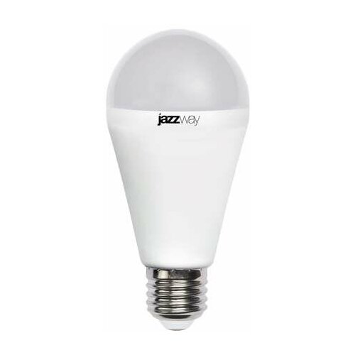 Лампа светодиодная PLED-SP A60 15Вт грушевидная 3000К тепл. бел. E27 1530лм 230В JazzWay 2853028 (5шт. в упак.)