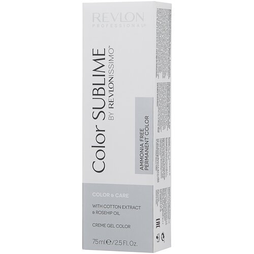 Revlon Professional Revlonissimo Color Sublime стойкая краска для волос, 9.12 очень светлый блондин пепельно-перламутровый, 75 мл