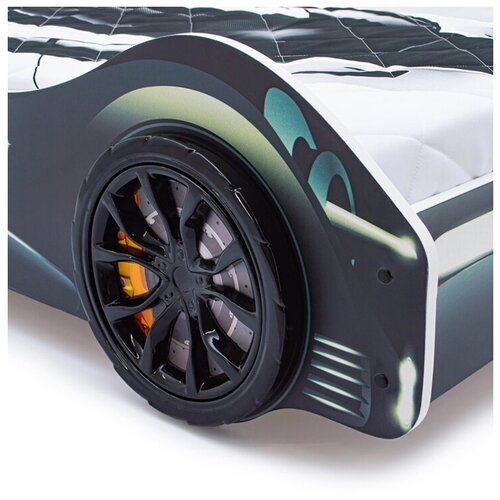Пластиковые колеса для кровати-машины Бельмарко Speedy для кровати-машины черные