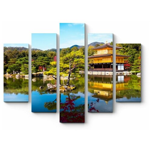 Модульная картина Кинкаку-Дзи, Киото135x108