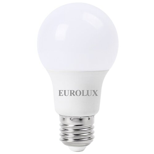 Лампа светодиодная LL-E-A60-11W-230-6K-E27 (груша, 11Вт, холод, Е27) Eurolux