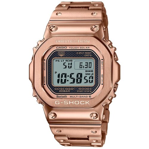 Наручные часы CASIO GMW-B5000GD-4, красный, розовый