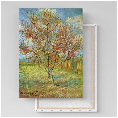Картина на холсте с подрамником / Van Gogh / Ван Гог - Цветущий арль