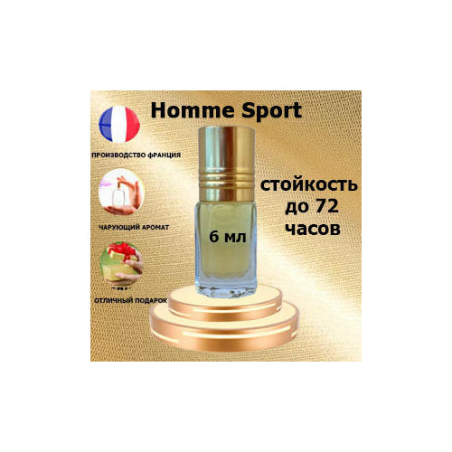 Масляные духи Homme Sport, мужской аромат, 6 мл