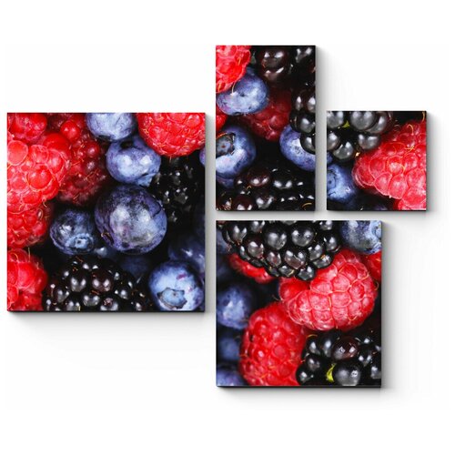 Модульная картина Сладкие ягоды 122x102
