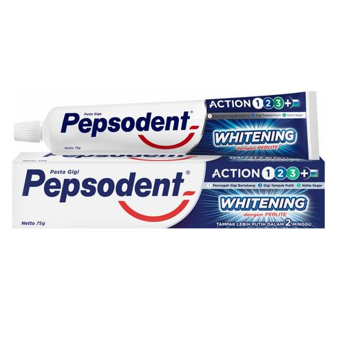 Набор из 3 штук Зубная паста Pepsodent комплекс 8 отбеливание 75гр