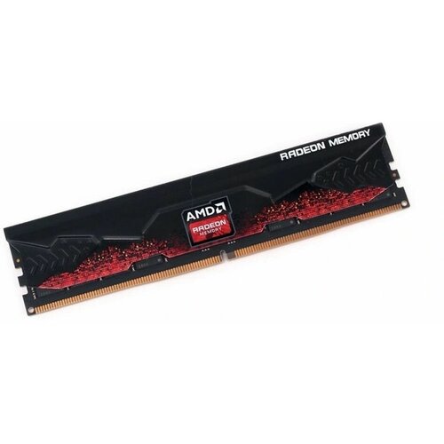 Оперативная память 32GB AMD Radeon DDR5 5600 DIMM Entertainment Series Black Gaming Memory Non-ECC, CL40, 1.1V, Heat Shield, RTL (R5S532G5600U2S)