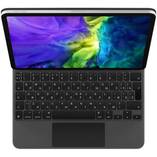 Беспроводная клавиатура Apple Magic Keyboard для iPad Pro 11 Cherry MX, черный, русская, 1 шт.