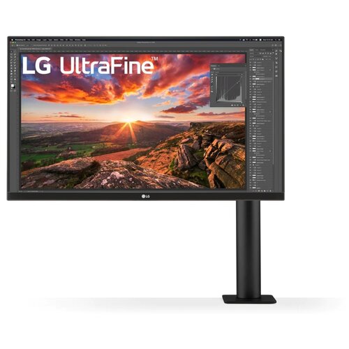 27" Монитор LG 27UN880-B, 3840x2160, 60 Гц, IPS, Ростест (EAC), черный