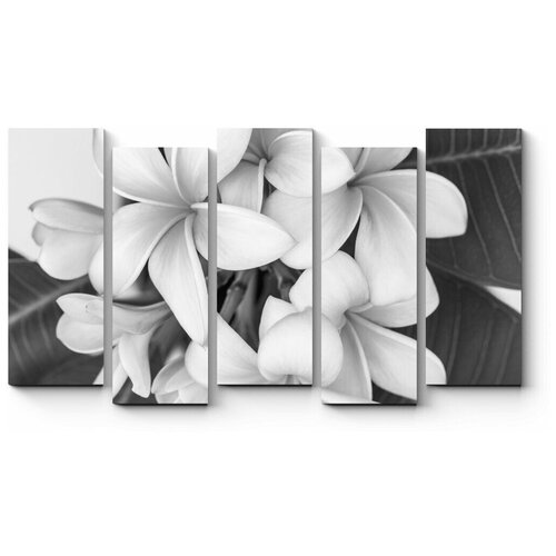 Модульная картина Аромат белых цветов 110x64