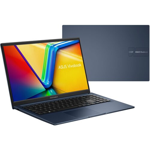 Ноутбук ASUS X1504ZA-BQ084 15.6" FHD IPS 250N/i3-1215U/8Gb/256Gb SSD/UMA/DOS/Quiet Blue*