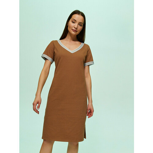 Платье ZAVI, размер 46/170, коричневый