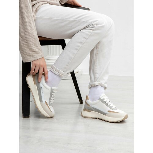 Кроссовки Lonza footwear, полнота 6, размер 40, белый