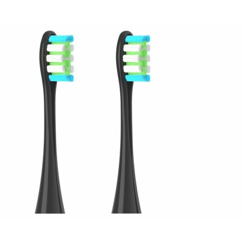 Сменные насадки для зубной щетки Oclean X / X PRO / Z1 / F1 / One / Air 2 / SE черный 2шт