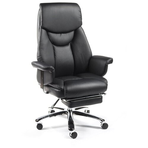 Компьютерное кресло NORDEN Парламент для руководителя, обивка: искусственная кожа, цвет: чёрный