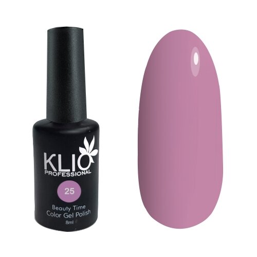 KLIO Professional Гель-лак для ногтей Beauty Time, 8 мл, №025