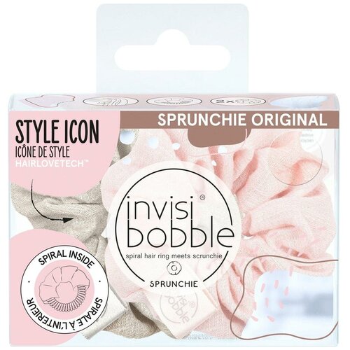 Invisibobble Резинка-браслет для волос SPRUNCHIE Nordic Breeze Go with the Floe