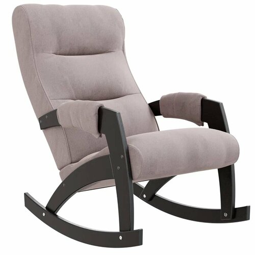 Кресло -качалка элит Джанни арт. AK9123 1 уп. (каркас венге, сиденье бежевое lunar Desert).