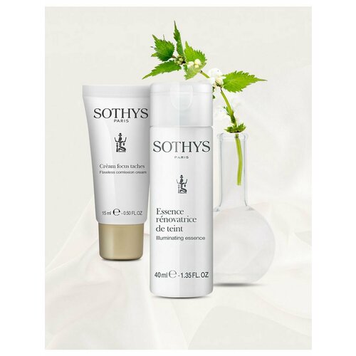 Sothys, Набор косметики против пигментации: эссенция и крем