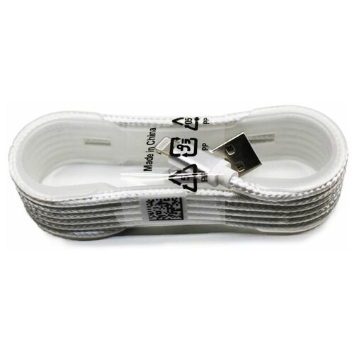 Шнур USB дата-кабель совместимый с iPhone 5 1м оплетка ткань на подложке