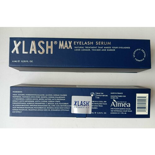 Xlash MAX (Xlash Pro) Eyelash Serum - Сыворотка для роста ресниц 6мл