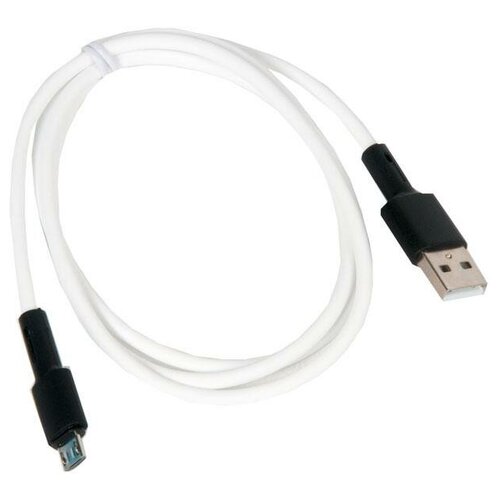 Кабель USB BOROFONE BX31 для Micro USB, 2.4А, длина 1м, белый (мятая упаковка)