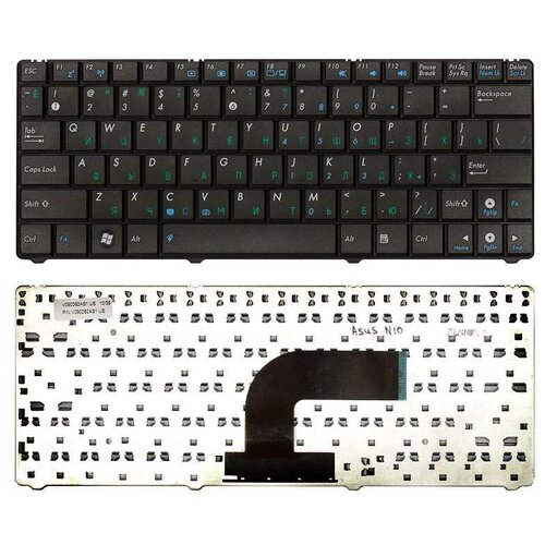 Клавиатура для ноутбука Asus K081284B1US002, русская, черная