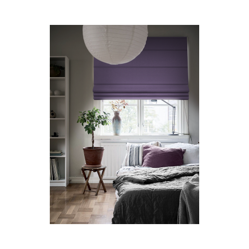 Римская штора, Blackout, фиолетовый, 120х175 см