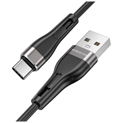 Кабель USB Borofone BX46 Rush for Type-C 1м черный