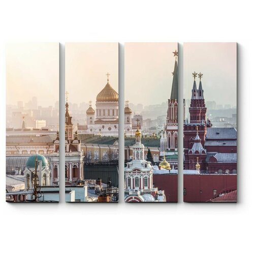 Модульная картина Великолепная Москва130x98