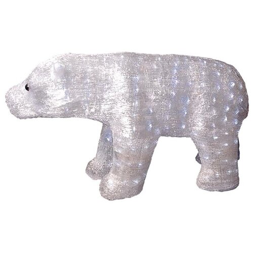 NEON-NIGHT Акриловая светодиодная фигура «Полярный медведь» 112х58 см, 400 светодиодов, понижающий трансформатор в комплекте