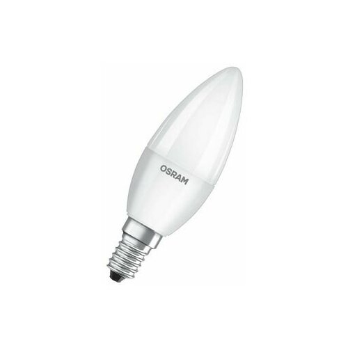 Лампа светодиодная LED Value LVCLB60 7SW/865 свеча матовая E27 230В 10х1 RU | код 4058075579507 | LEDVANCE (2шт. в упак.)