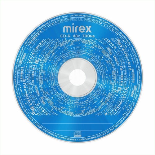Диски CD-R Mirex Brand 48X 700MB Slim case