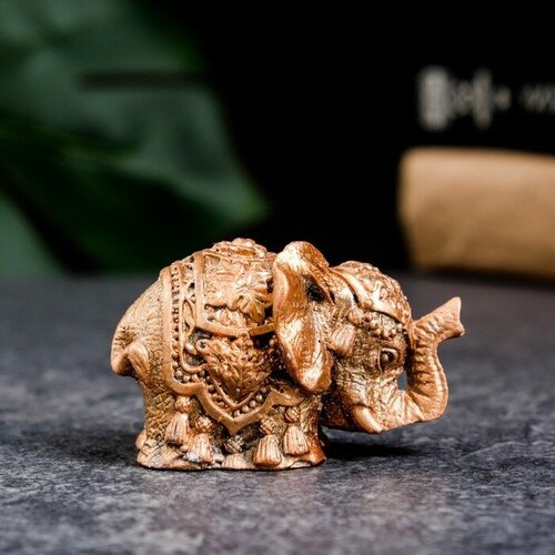 Фигура Индийский слоненок бронза, 4см