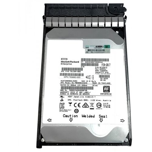 Жесткий диск HP 793701-B21 8Tb SAS 3,5" HDD