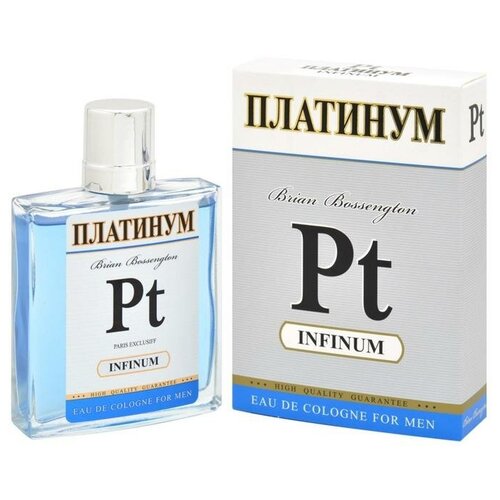 Positive parfum Одеколон мужской PT платинум INFINUM, 90 мл