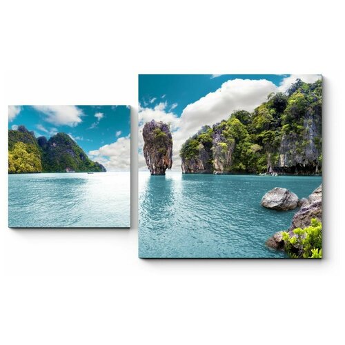 Модульная картина Впечатляющий пейзаж Тайланда 100x60