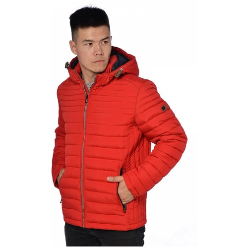 Куртка INDACO FASHION, размер 52, красный