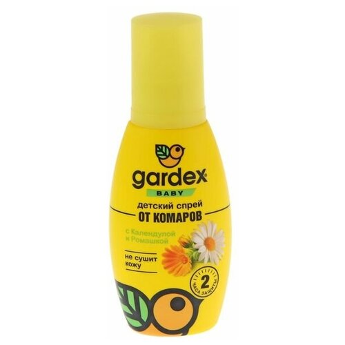 Gardex Спрей репеллентный от комаров "Gardex Baby", детский, с календулой и ромашкой, 100 мл