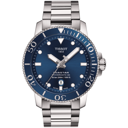 Наручные часы TISSOT T-Sport, синий, серебряный