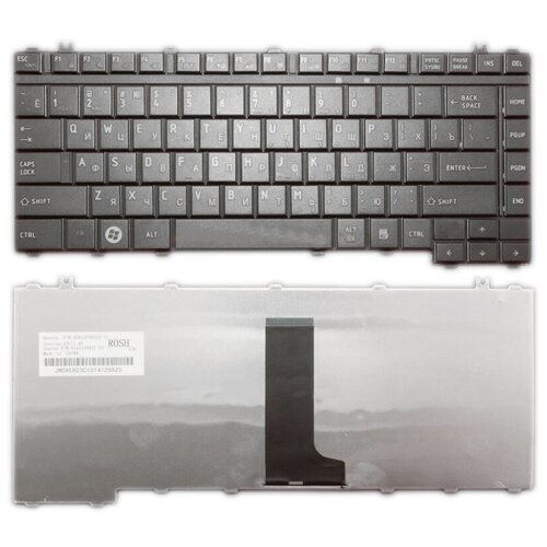 Клавиатура для ноутбука Toshiba MP-06866SU-698 черная