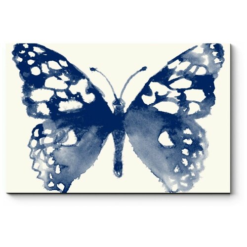Модульная картина Бабочка, акварель 110x73