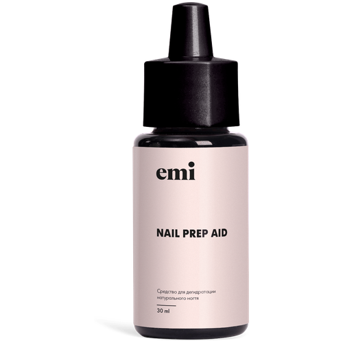 E.Mi, Средство для дегидратации натурального ногтя Nail Prep Aid, 30 мл