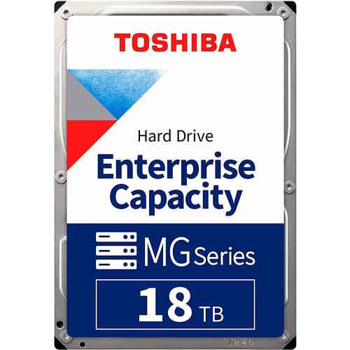 Жесткий диск Toshiba SATA-III 18Tb MG09ACA18TE Server Enterprise Capacity (7200rpm) 512Mb 3.5"