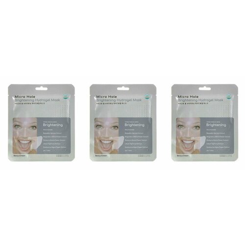 Beauugreen Маска-патч гидрогелевая для лица Micro Hole Brightening Hydrogel Mask 30г