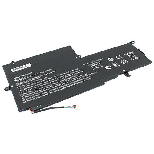 Аккумулятор (АКБ, аккумуляторная батарея) PK03XL для ноутбука HP Spectre Pro x360, 11.4В, 3600мАч