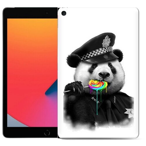 Чехол задняя-панель-накладка-бампер MyPads Панда полиция для iPad mini 5 7.9 (2019)-A2133/A2124/A2126/A2125 противоударный
