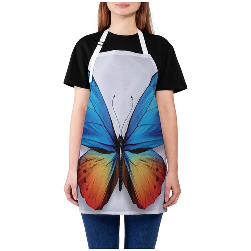 Фартук женский для готовки JoyArty "Обворожительная бабочка", универсальный размер